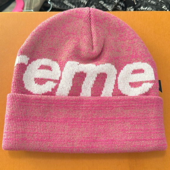 Supreme | Accessories | Pink Supreme Beanie | Poshmark